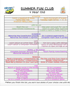 Kids Goals for Summer: Make Learning Fun! | Local Passport Family