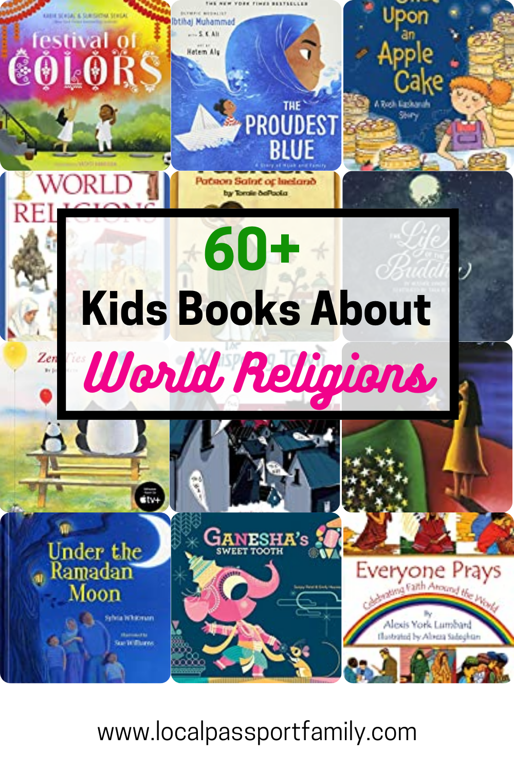 60+ Kids Books About World Religions | Local Passport Family