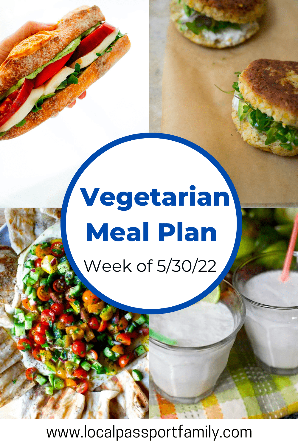 5/30/22 Vegetarian Meal Plan | Local Passport Family